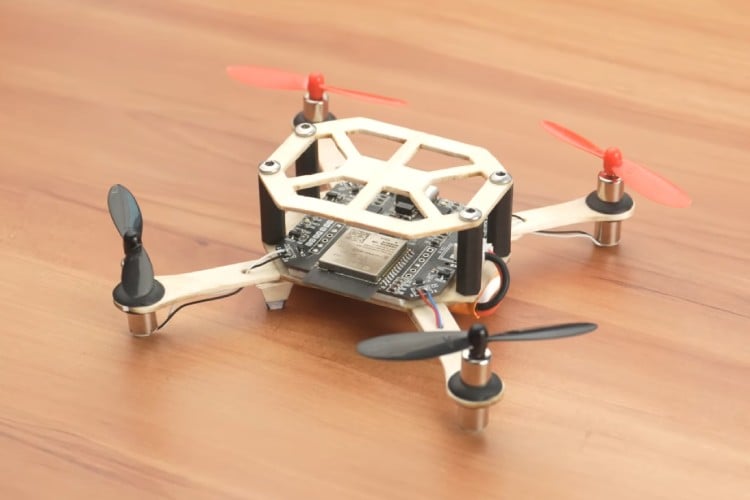 Another Take on DIY ESP32 Drone, Now with Popsicle Sticks